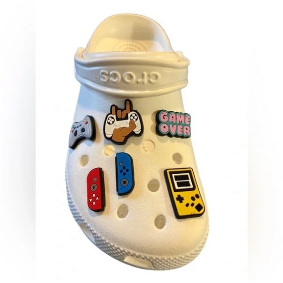 CROCS | Accessories | Crocs Shoe Charms Video Game Theme Jibbitz | Poshmark